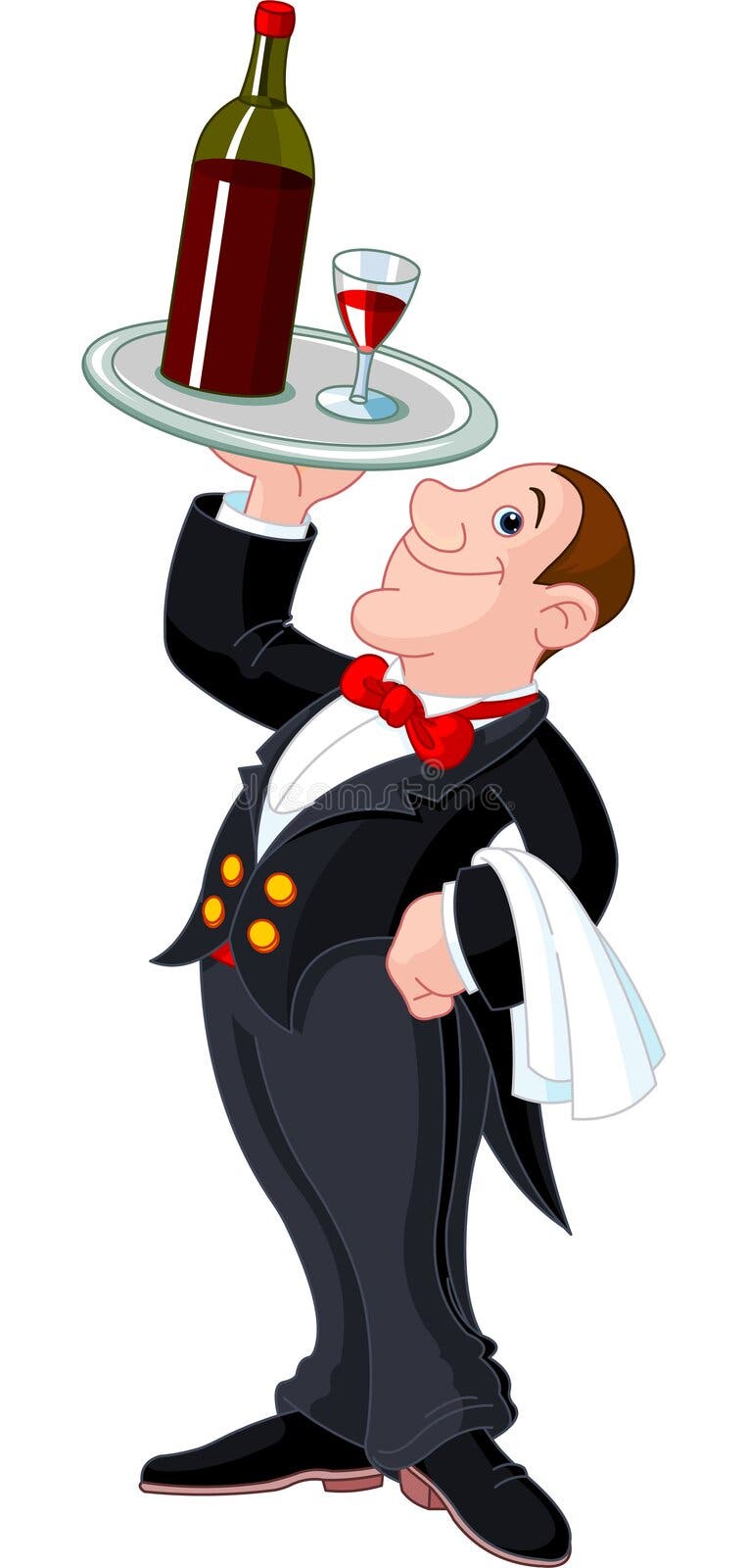 Butler Cartoon Stock Illustrations – 1,420 Butler Cartoon Stock ...