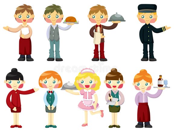 Restaurant Worker Icon Stock Illustrations – 5,283 Restaurant Worker ...