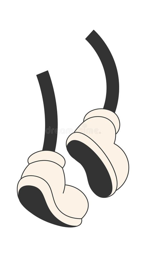 Cartoon Walking Legs stock vector. Illustration of comic - 276000845