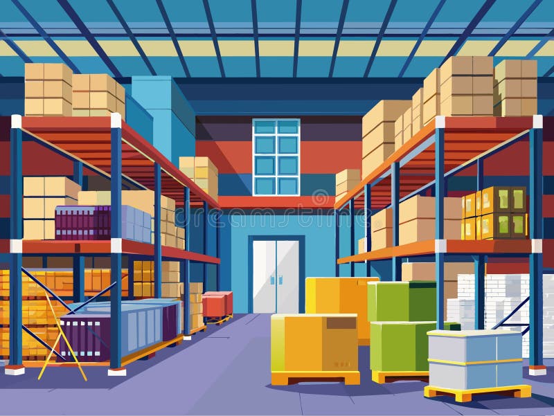 583 Cartoon Warehouse Stock Photos - Free & Royalty-Free Stock Photos ...
