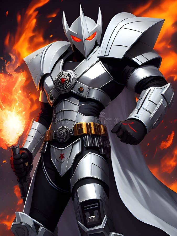 Fantasy Warrior with Sword , Cartoon Style, Ai Generated Stock ...