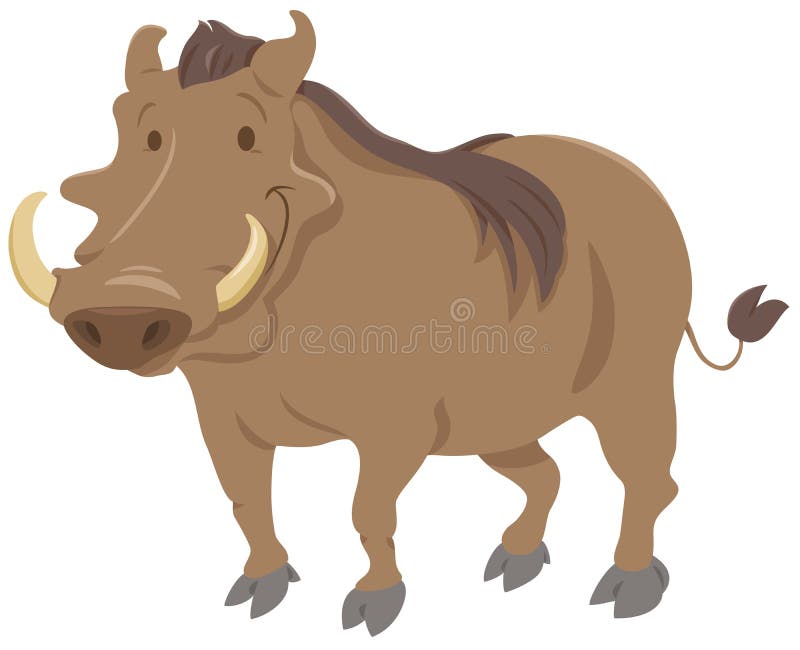 Happy Warthog Cartoon Stock Illustrations – 167 Happy Warthog Cartoon ...