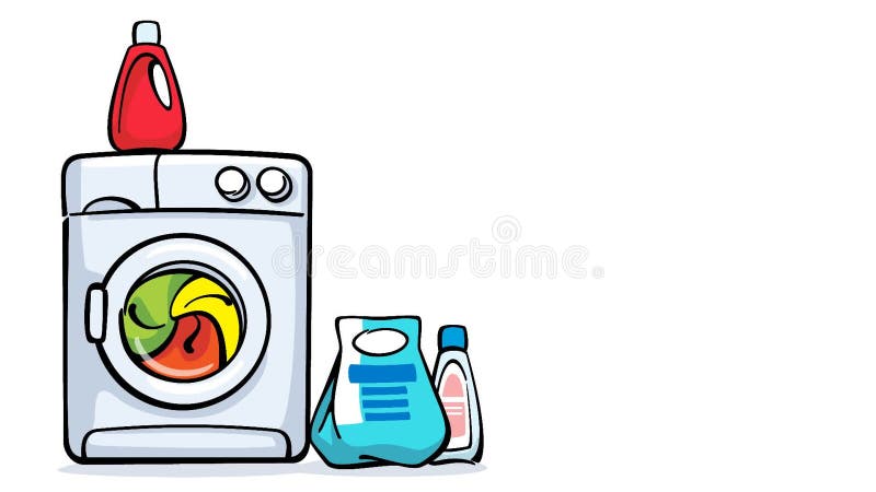 Washing Machine Breakdown Causes Foam and Water Overflow in Laundry ...