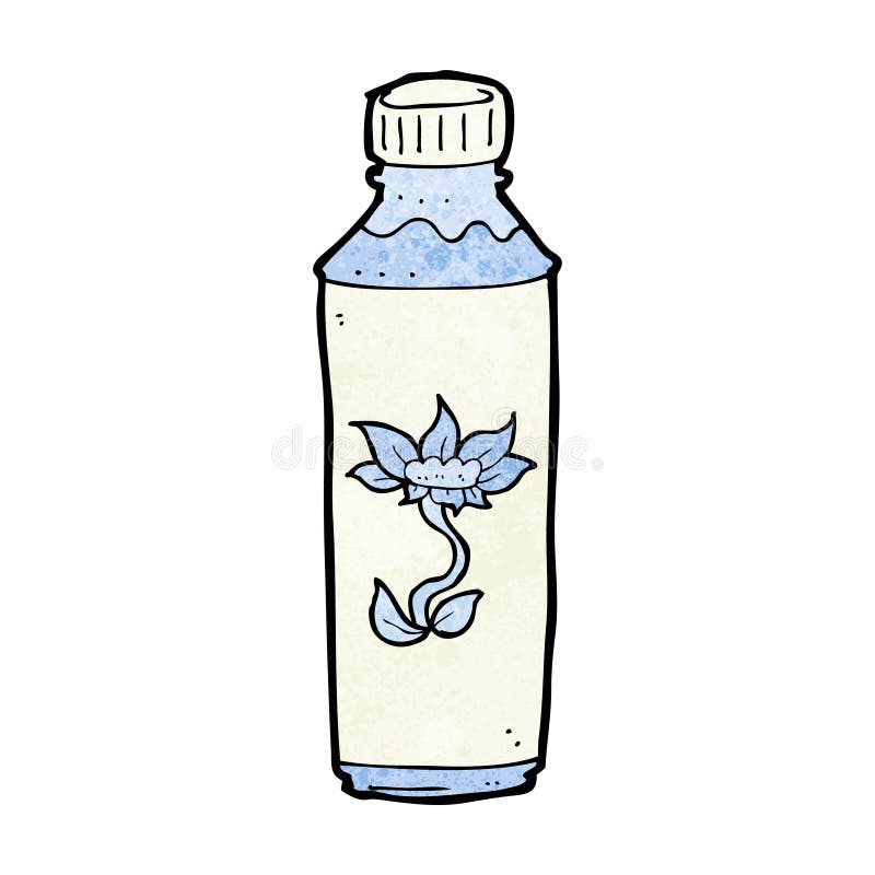 Cartoon water bottle stock illustration. Illustration of artwork - 52967056