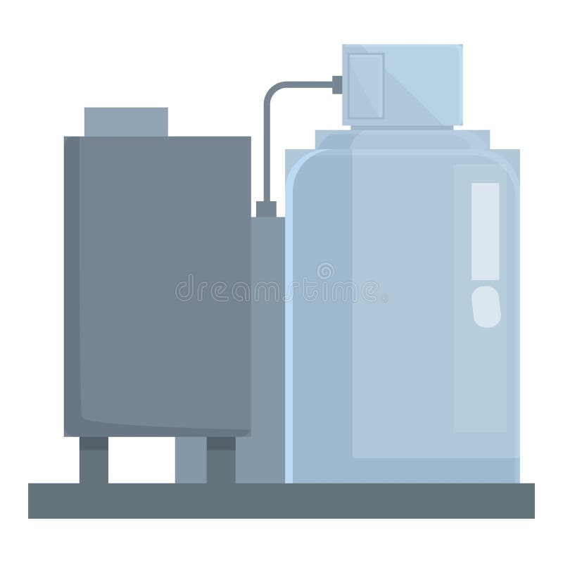 Cartoon Water Filtration System Illustration Stock Vector ...