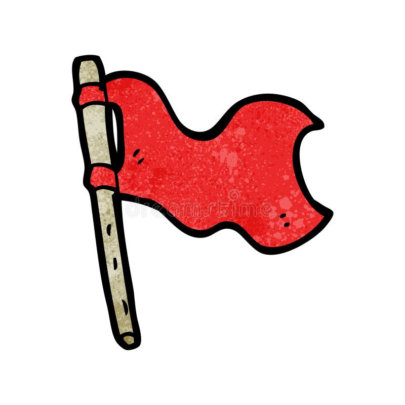 Cartoon waving flag stock illustration. Illustration of texture - 38069124