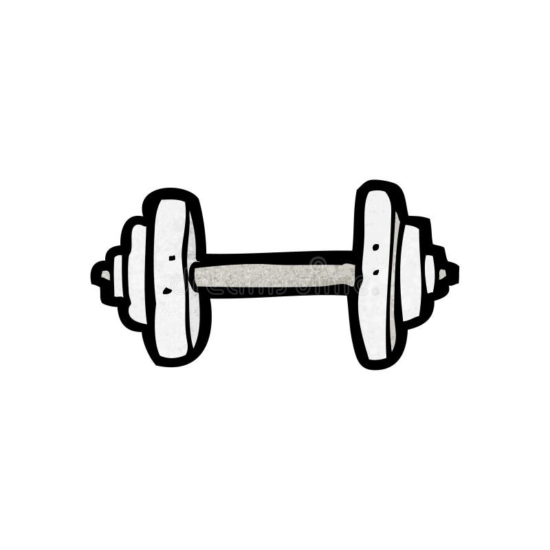 Cartoon weights stock illustration. Illustration of retro - 38073104