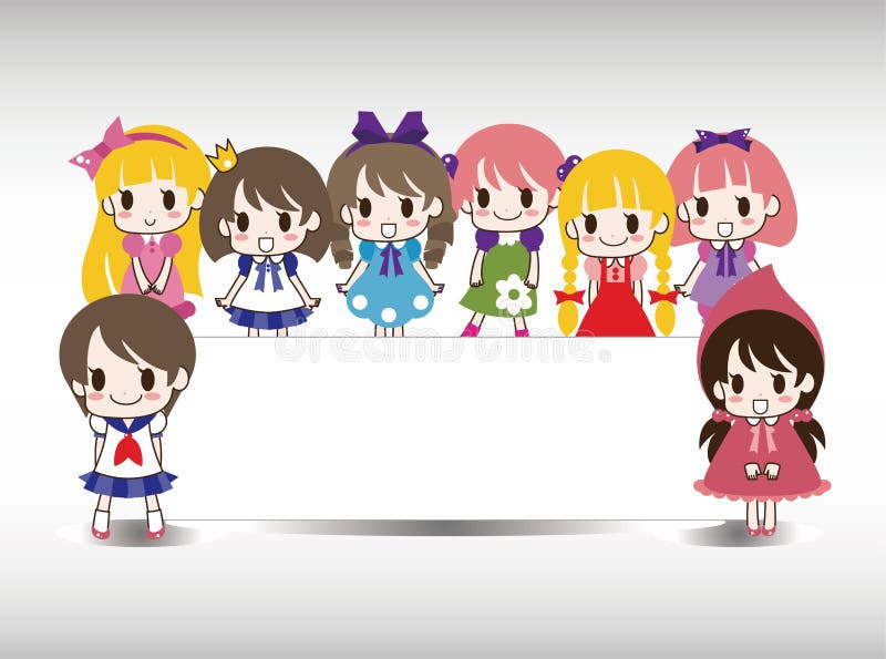 Cartoon welcome card stock vector. Illustration of mail - 22426081