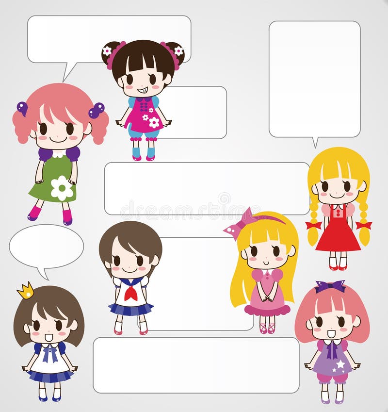 Cartoon welcome card stock vector. Illustration of cute - 22426115