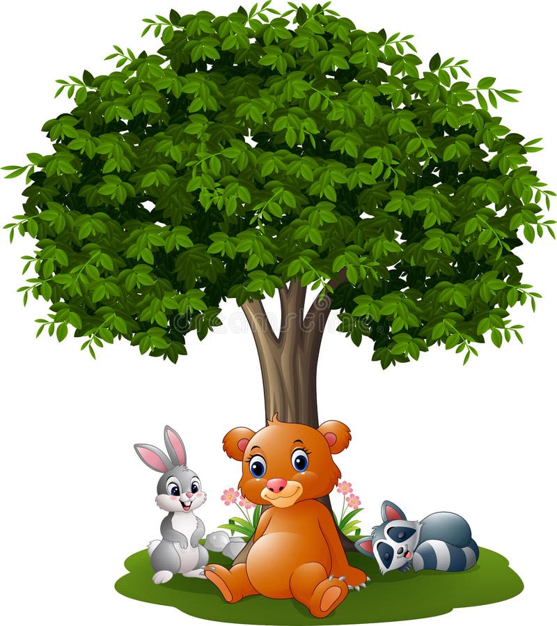 9+ Rabbit under tree Free Stock Photos - StockFreeImages