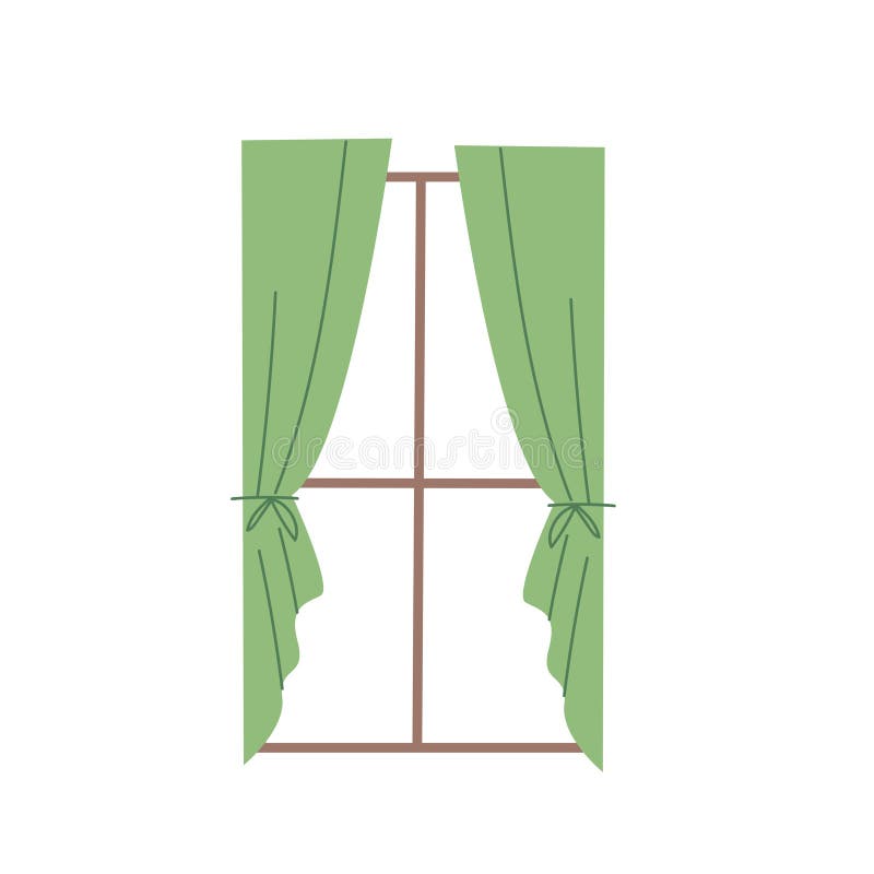 Cartoon Window Curtains Stock Illustrations – 2,417 Cartoon Window ...