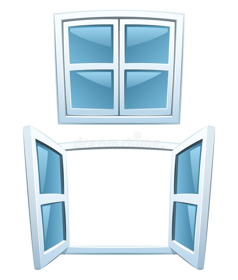 Cartoon Windows Closed Stock Illustrations – 292 Cartoon Windows Closed ...