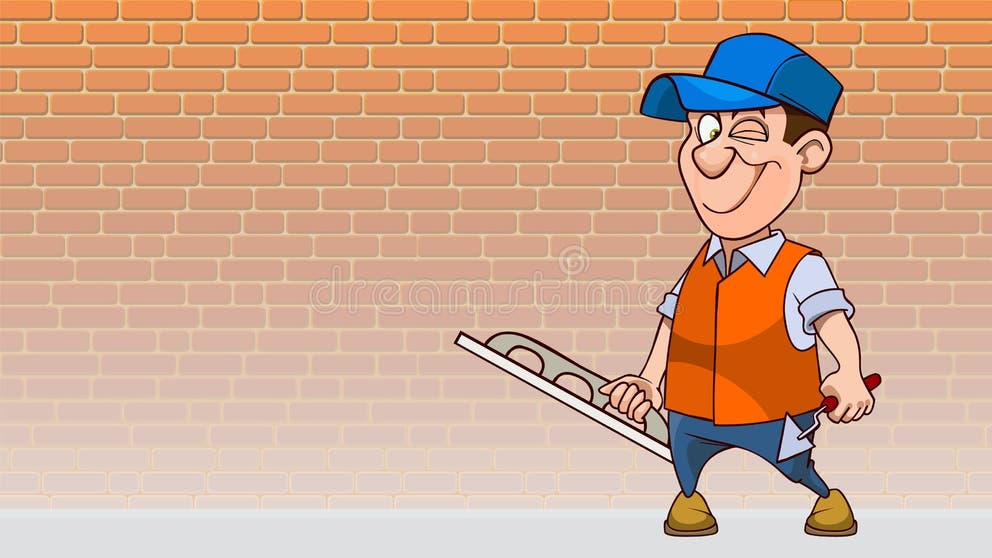 Cartoon Plasterer Stock Illustrations – 504 Cartoon Plasterer Stock ...