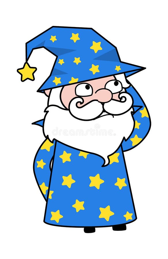 Wizard Thinking Stock Illustrations – 159 Wizard Thinking Stock ...