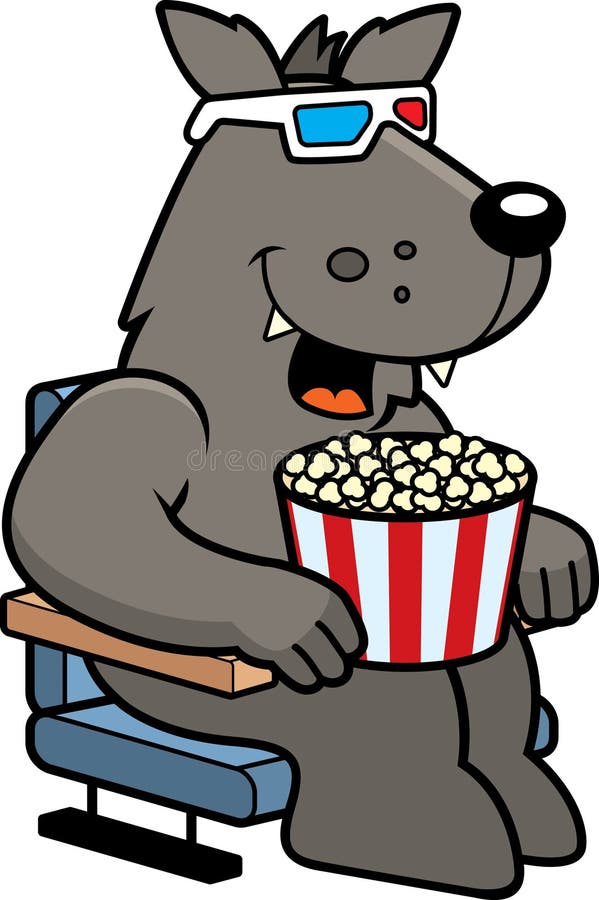 Cartoon Wolf 3D Movie stock vector. Illustration of cartoon - 47474577