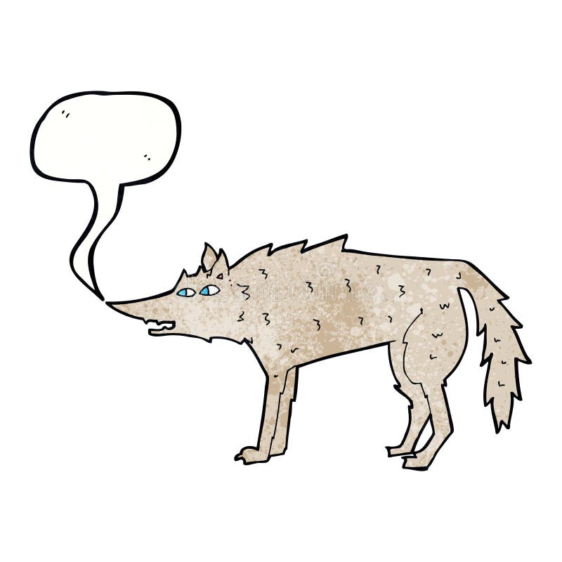 Cartoon Wolf Talking Stock Illustrations – 843 Cartoon Wolf Talking ...