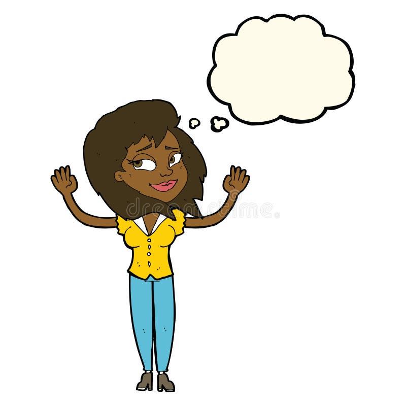 Cartoon Woman Giving Up Stock Illustrations – 1,153 Cartoon Woman ...