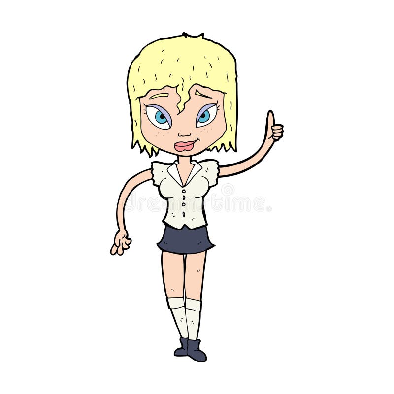 Woman Making Point Stock Illustrations – 230 Woman Making Point Stock ...