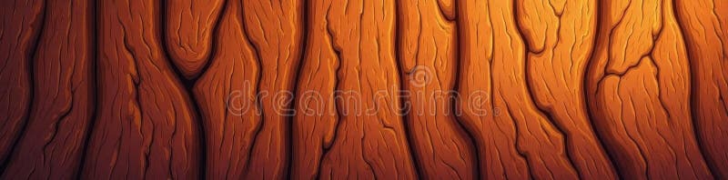 Cartoon Wood Texture, Seamlessly Repeating Trunk Pattern , Tree ...