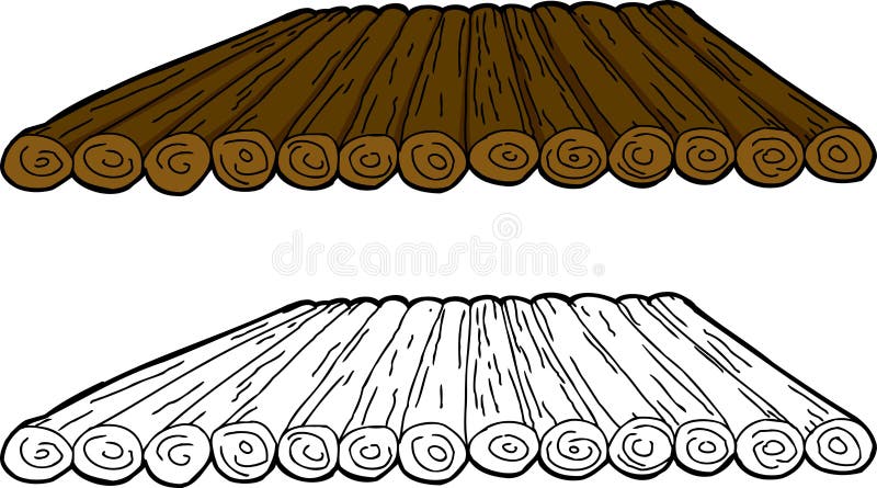 Floating Log Clip Art Stock Illustrations – 25 Floating Log Clip Art ...