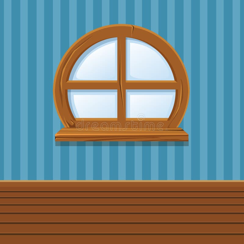 Wood Window Frame Clip Art Stock Illustrations – 148 Wood Window Frame ...