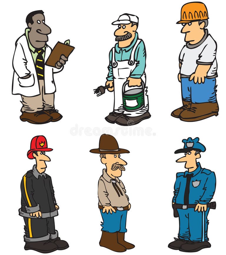 Cartoon Workers Stock Illustrations – 37,101 Cartoon Workers Stock ...