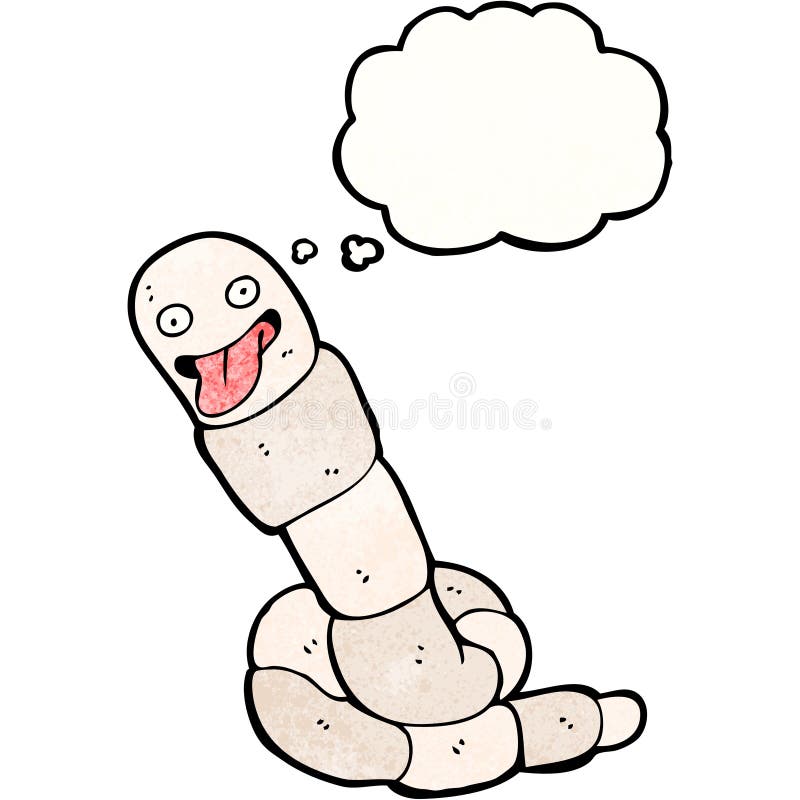 Cartoon worm stock vector. Illustration of earthworm - 38045842