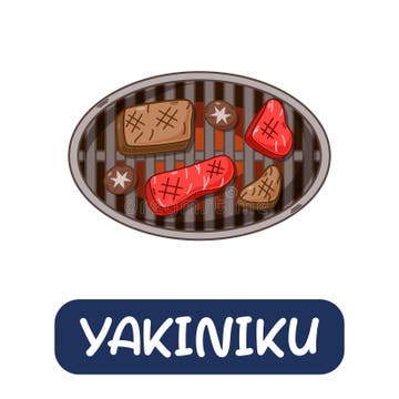 Yakiniku Japanese Stock Illustrations – 372 Yakiniku Japanese Stock ...