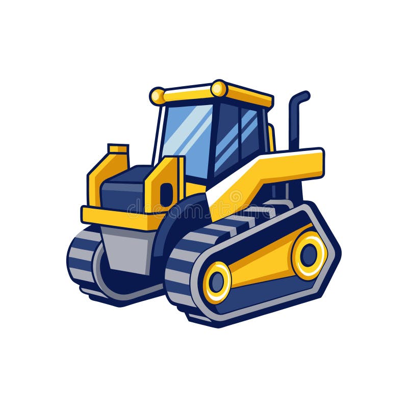 Loader Illustration Color Art Stock Illustration - Illustration of ...