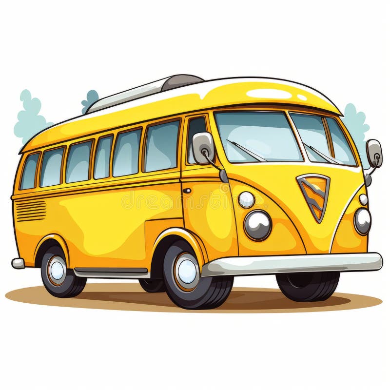 Yellow Bus Van Stock Illustrations – 2,149 Yellow Bus Van Stock ...