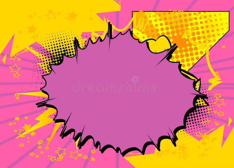 Pink Comic Book Backdrop Stock Illustrations – 845 Pink Comic Book ...