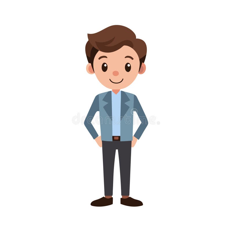 Standing Character Design Stock Illustrations – 234,012 Standing ...