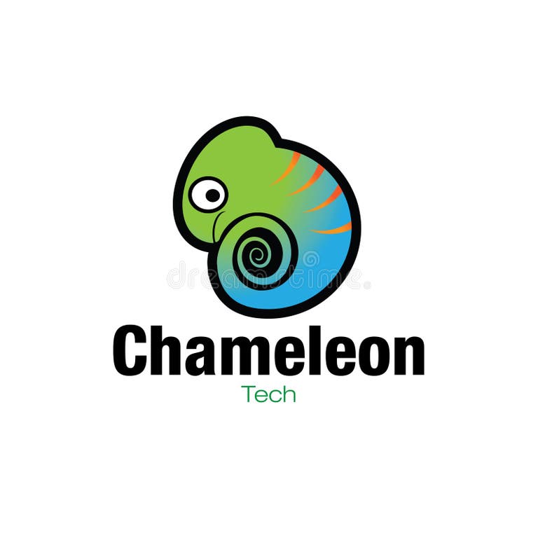 Cartoonish Chameleon Icon Illustration Stock Illustrations – 11 ...