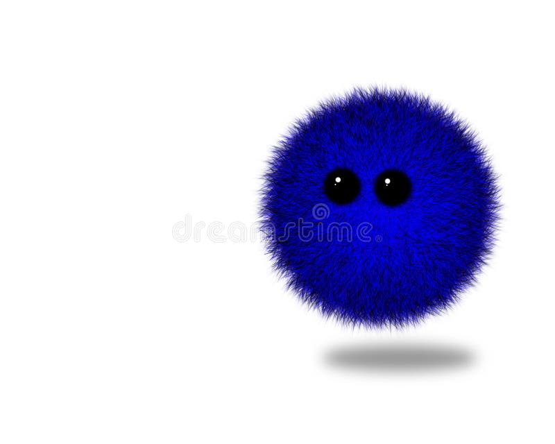 Cartoonish Fluffy stock illustration. Illustration of abstract - 63627023