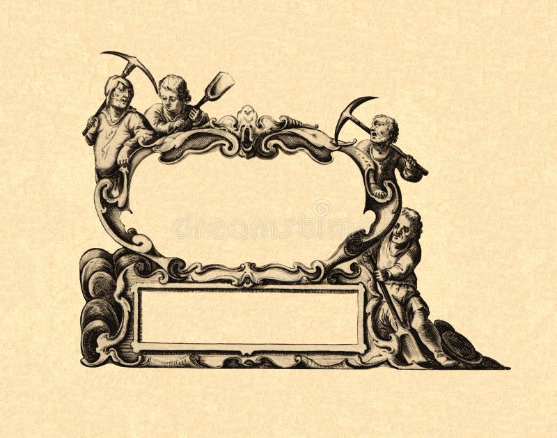 Cartouche stock illustration. Illustration of ancient - 11174439