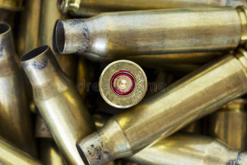 The cartridge cases stock image. Image of terrorism, police - 70720855