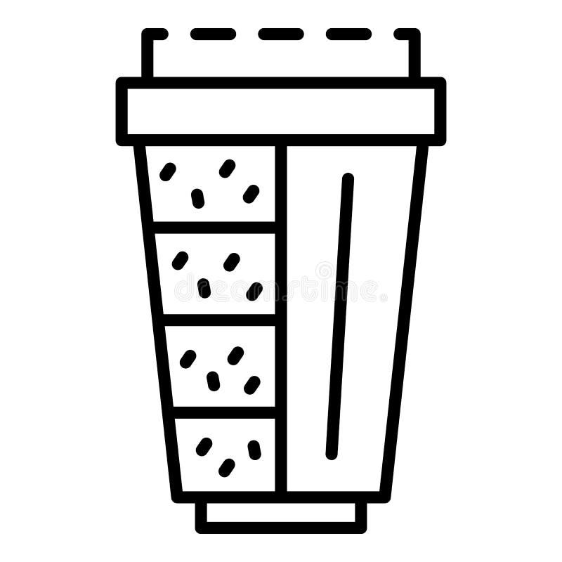 Cartridge Filter Structure Icon, Outline Style Stock Vector ...