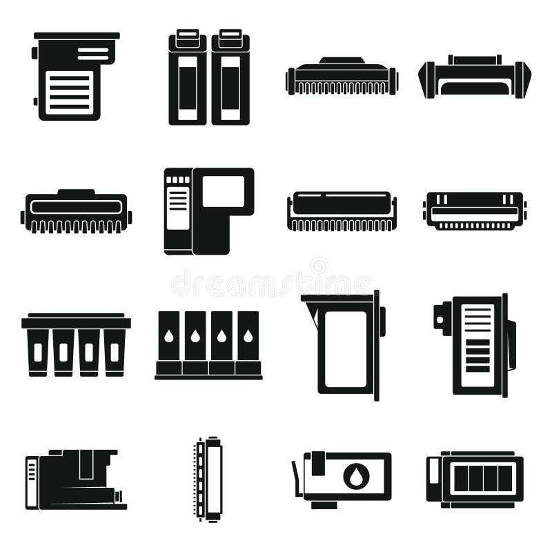 Printer Plotter Icon, Outline Style Stock Vector - Illustration of ...