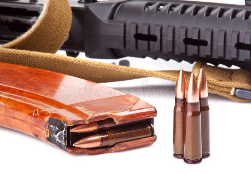 Cartridges stock photo. Image of metal, caliber, arsenal - 25005762