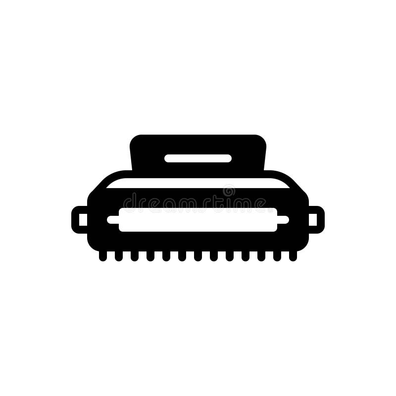 Black Solid Icon for Cartridges, Cassette and Laser Stock Vector - Illustration of icon, laser ...