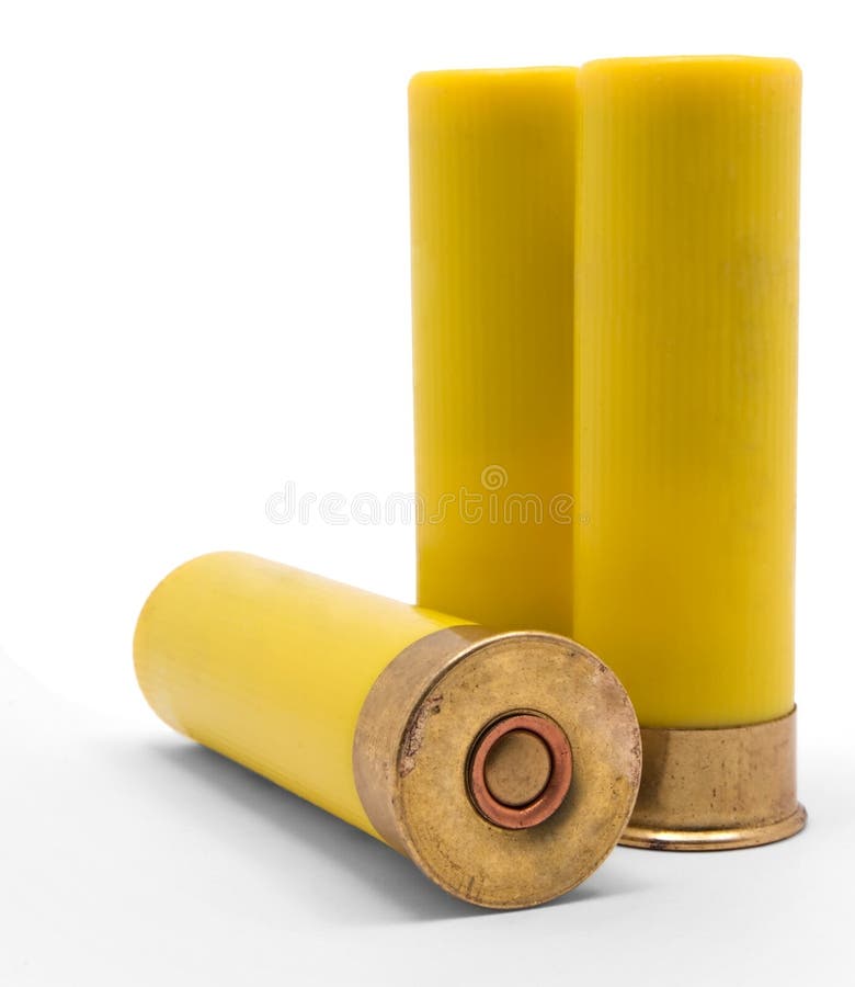 Cartucce Da Fucile a Canna Liscia Immagine Stock - Immagine di plastica ...
