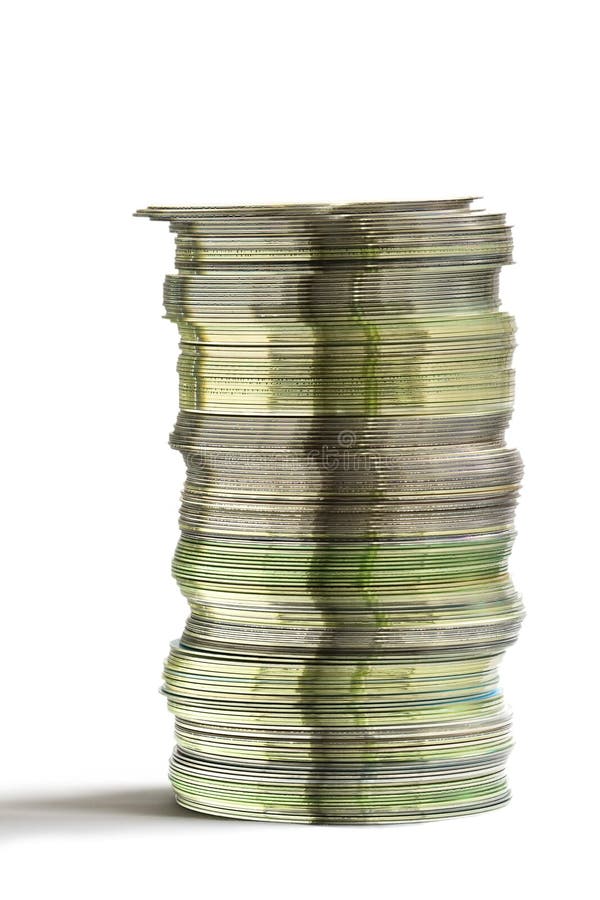 Cartucho De Dinero De Discos Imagen de archivo - Imagen de aislado ...