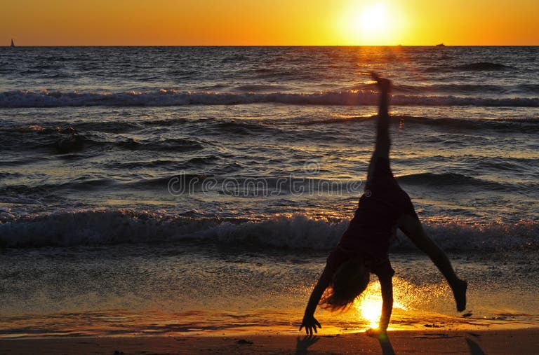 237 Gymnastics Cartwheel Stock Photos - Free & Royalty-Free Stock ...