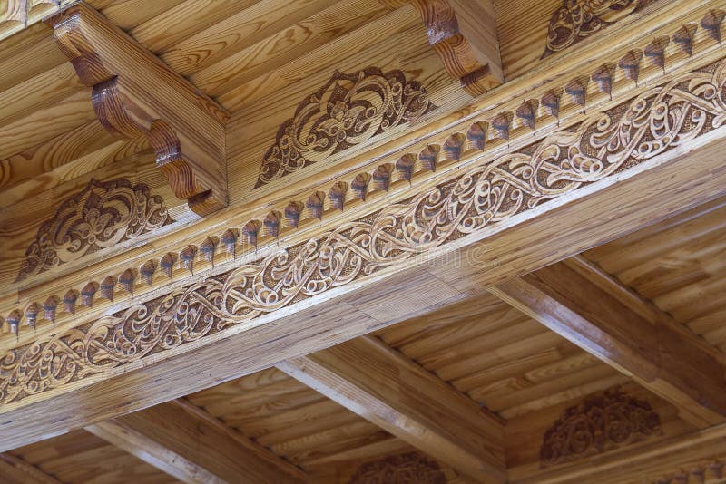 Carved Items in Oriental Style Close-up Stock Image - Image of carver ...