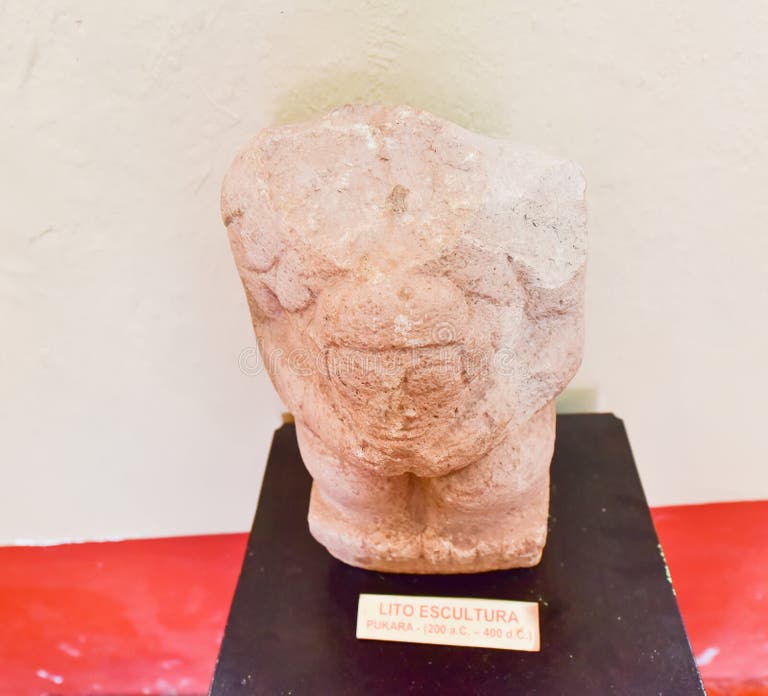 Pukara Archaeological Complex-Pukara Museum -Peru 103 Editorial Stock ...