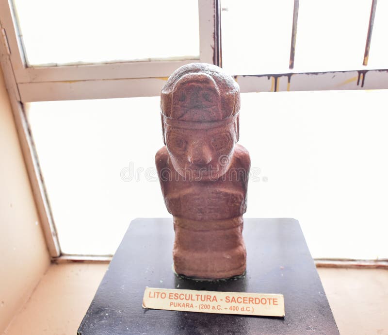 Pukara Archaeological Complex-Pukara Museum -Peru 106 Editorial Image ...