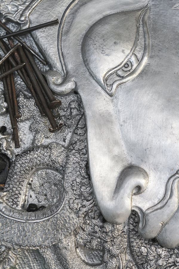Carved silver stock image. Image of ancient, closeup - 43583407