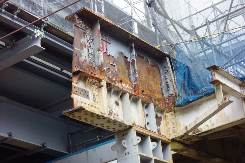 Carved steel pillar stock image. Image of lined, green - 191007995