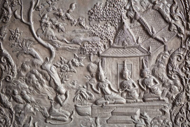 Carved stone angel stock image. Image of building, asia - 24499099