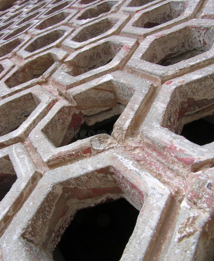 Carved stone grating stock image. Image of carved, intricate - 1176833